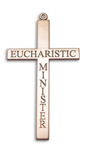 Eucharistic Minister Cross Custom Pendant in Sterling Silver, 14kt Y ...